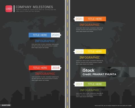 중요 시점 일정 Infographic 디자인도 지도 또는 전략적 계획 회사 값을 정의 하 사용된 이정표 프로젝트 관리에서 프로젝트 일정에 따라 특정 포인트를 일정 수