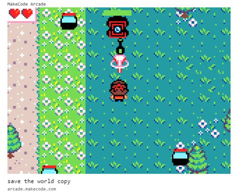 Save The World Arcade Microsoft Makecode