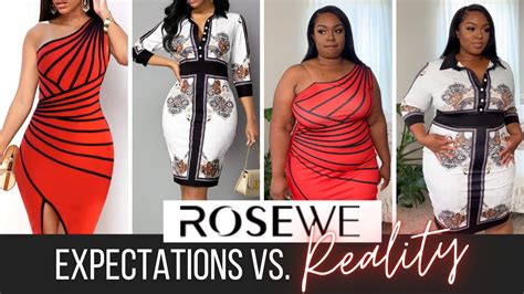 Rosewe Plus Size Dresses For Fall Review And Try On Haul Youtube