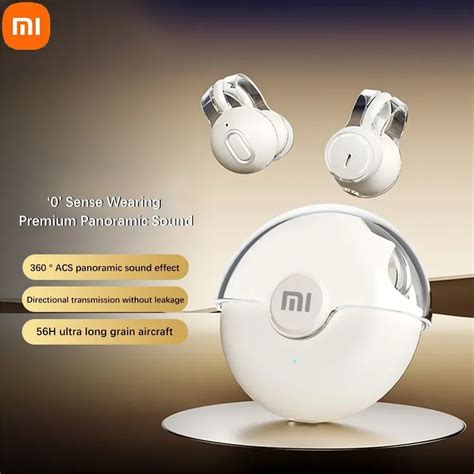 Xiaomi MIJIA Earphones Bluetooth Wireless 5 3 Open Ear Bone Conduction Earring Sports Earbuds