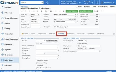 Tips How To Rename Tabs In Acumatica Germinit