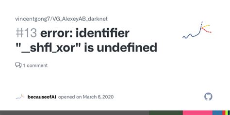 error identifier shfl xor is undefined · issue 13 · vincentgong7 vg alexeyab darknet · github
