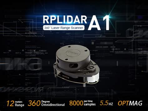 Rplidar A1m8 R6 360 Degree Laser Scanner Kit 12m Range 光學雷達開發套件組 Seeed