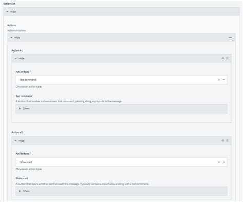 Adaptive Cards Blocks Workato Docs