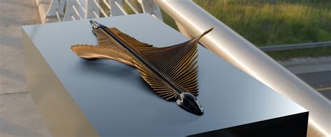 Kinetic Parametric Stingray Sculpture Replica 3d Model Cgtrader