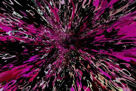 Multicolored Fireworks Background