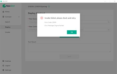 Error 20026 Engine Faulted · Issue 63 · Neo Ngdneo3 Gui · Github