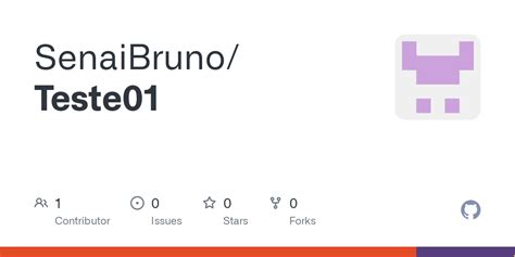 GitHub SenaiBruno Teste01