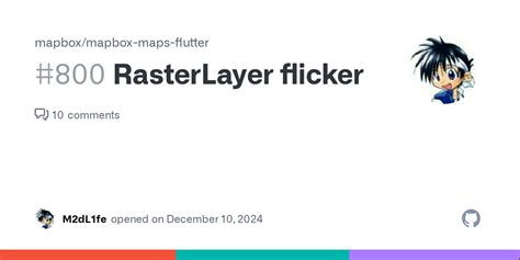 Rasterlayer Flicker · Issue 800 · Mapboxmapbox Maps Flutter · Github