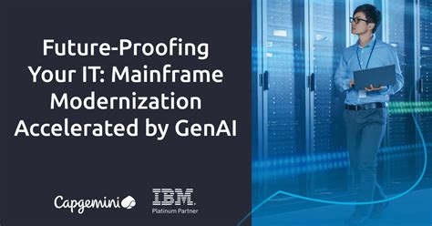 Mainframe Modernisation Demystified Capgemini And Ibm Webinar