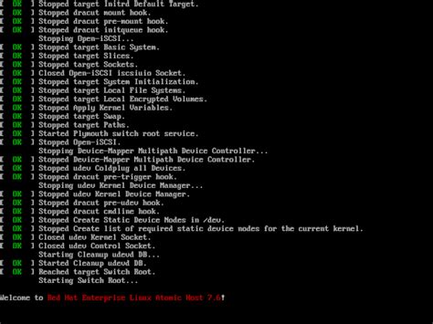 install red hat enterprise linux atomic host 7 centlinux