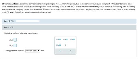 Solved Part Find The Critical Value Round The Answer To Chegg Com