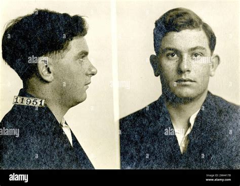 Photograph Of Ed Powers Bureau Of Prisons Inmate Case Files Stock Photo Alamy