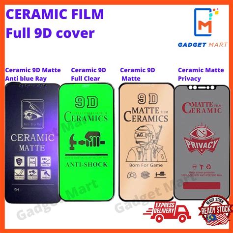 One Plus 10t 5g 9r 9 8t 7t 7 6t Full Ceramic Film Screen Protector 9d Clear Matte Anti Blue Ray
