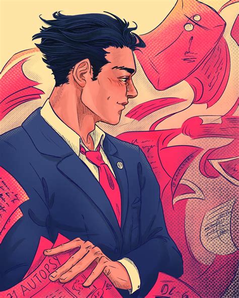 Phoenix Wright Ace Attorney Drawn By Kavaleyre Danbooru