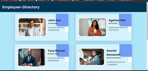 Github Himaabastinemployee Directory Mern