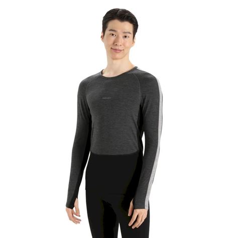 Icebreaker Zoneknit 200 Ls Crewe Merino Shirt Mens Hardloop