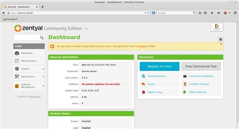 How To Install Zentyal On Ubuntu 14 04 DigitalOcean
