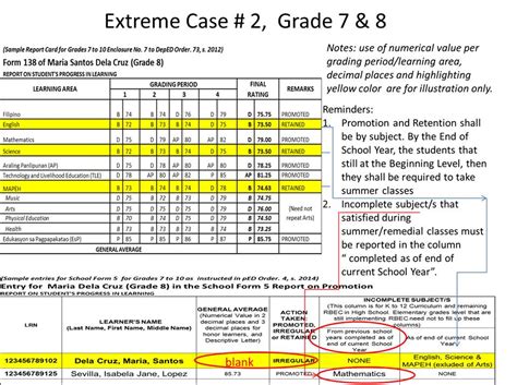 Deped School Form 2 Excel