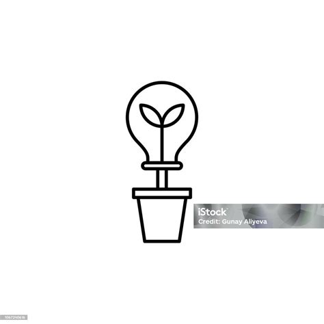 크리에이 티브 프로덕션 꽃 에코 아이콘입니다 모바일 개념 및 웹 응용 프로그램에 대 한 기술 아이콘의 요소입니다 얇은 선 창조적인 생산 꽃 에코 웹 및 모바일에 대 한