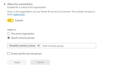 solved analyze in excel not available to users microsoft fabric