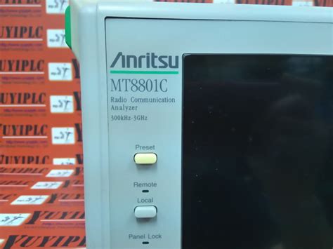 Anritsu Mt8801c Radio Communication Analyzer