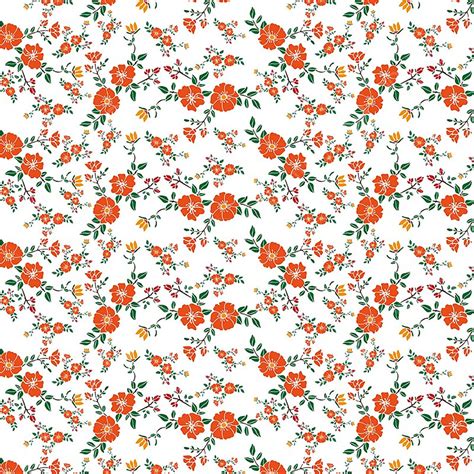 꽃 패턴 배경 디자인 꽃 무늬 손으로 그린 잉크 Png 일러스트 및 벡터 에 대한 무료 다운로드 Pngtree