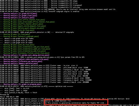 自己编译release1 6分支之后int8无法自动加载calibration参数 · issue 21557 · paddlepaddle