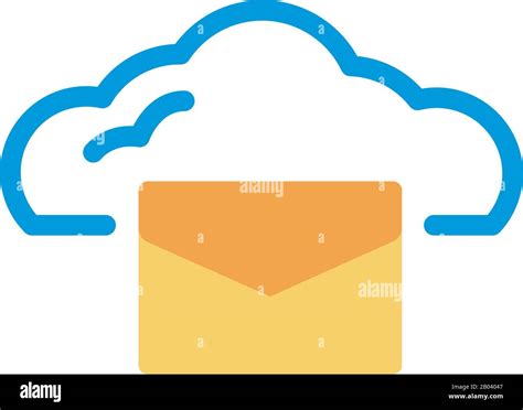 Envelope Cloud Hosting Stock Vector Images Alamy