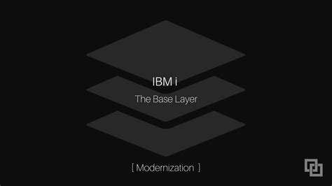 Ibm I The Base Layer Ibm I As400 Rpg Recruiting Staffing