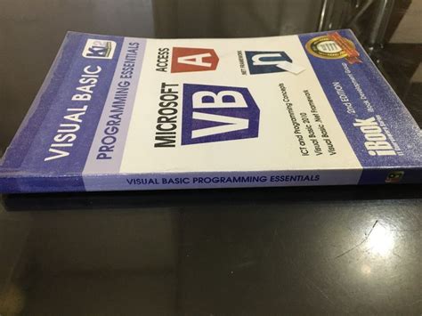Visual Basic Programming Essentials Ict Kto12 Hobbies And Toys Books