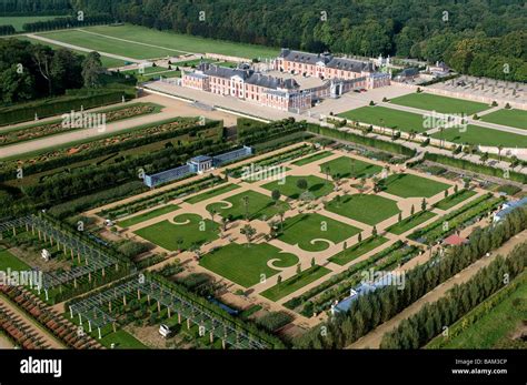 France Eure Le Neubourg The Gardens And The Castle Of Champ De