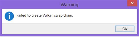 failed to create vulkan swapchain error dolphinemulator