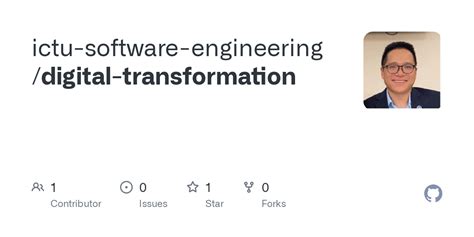Github Ictu Software Engineering Digital Transformation