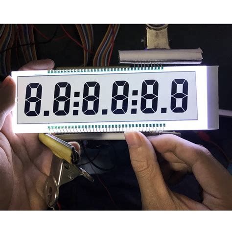 Custom Stn Lcd 7 Segment Display Va Tn Stn Lcm Monochrome Lcd Display Lcd Panel Monitor Touch
