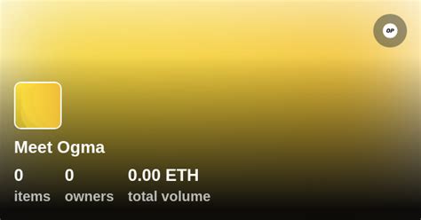 Meet Ogma Collection Opensea