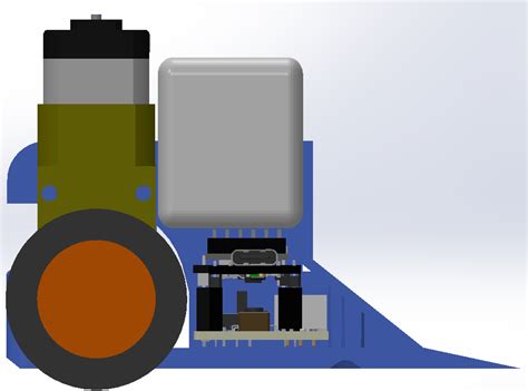 🤖 Robot Minisumo Rc Amateur Motor Amarillo・archivo Stl Gratis Para