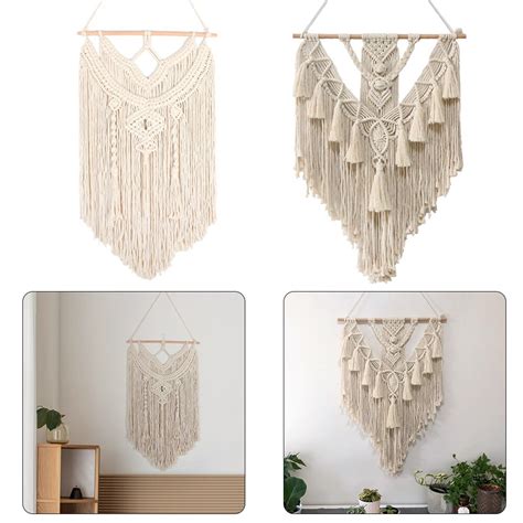 Macrame Muur Opknoping Wandtapijten Wall Decor Han Vicedeal
