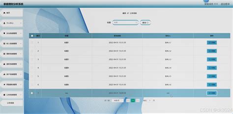 springboot家庭理财分析系统nxad6 理财子 组合分析系统 csdn博客