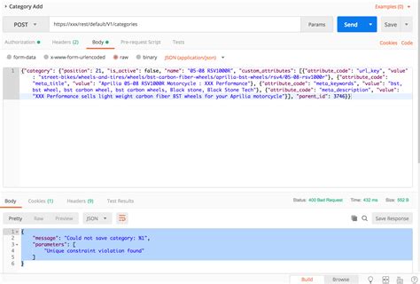 Unique Constraint Violation When Adding Category V Magento Forums