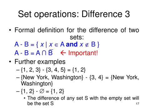PPT Set Operations PowerPoint Presentation Free Download ID