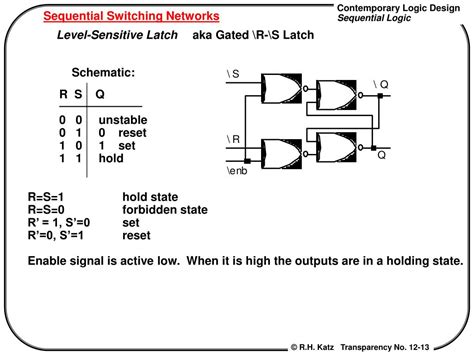 ppt chapter 6 sequential logic design 6 1 sequential switching