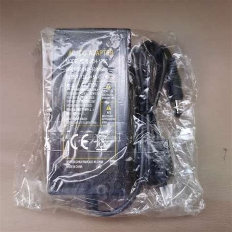 全新 Jch 1250 12v 5a 5000ma 火牛 Power Supply Adapter 適合 Magic Tv 機頂盒 電視盒子 Nas 外置硬碟盒 二手或全新網絡 Wifi