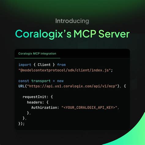 Coralogix Mcp Server Ai Powered Observability Coralogix Posted On The Topic Linkedin