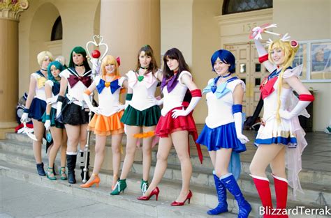 Sailor Scouts By Naerko On Deviantart