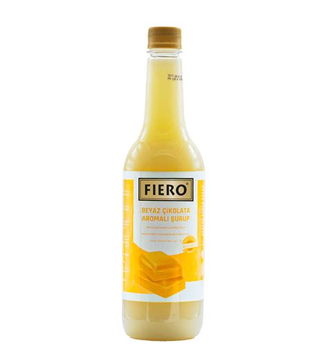 Fiero Beyaz Çikolata Aromalı Şurup 700 Ml Fiero