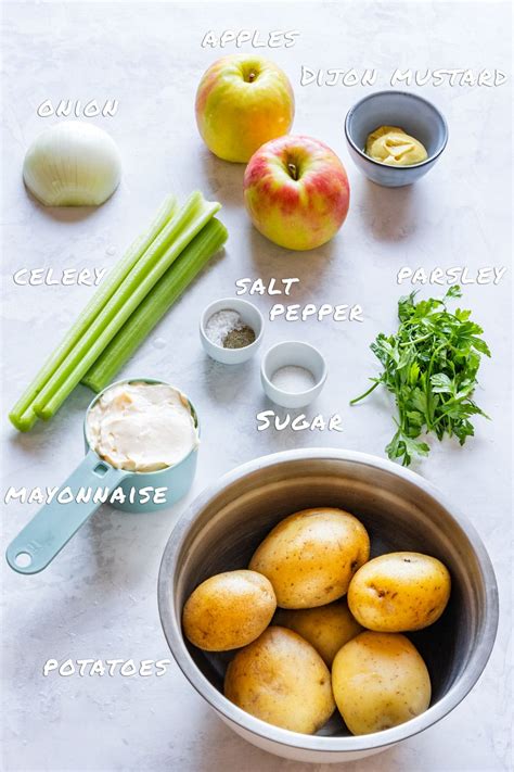 Potato Salad With Apples Happy Foods Tube