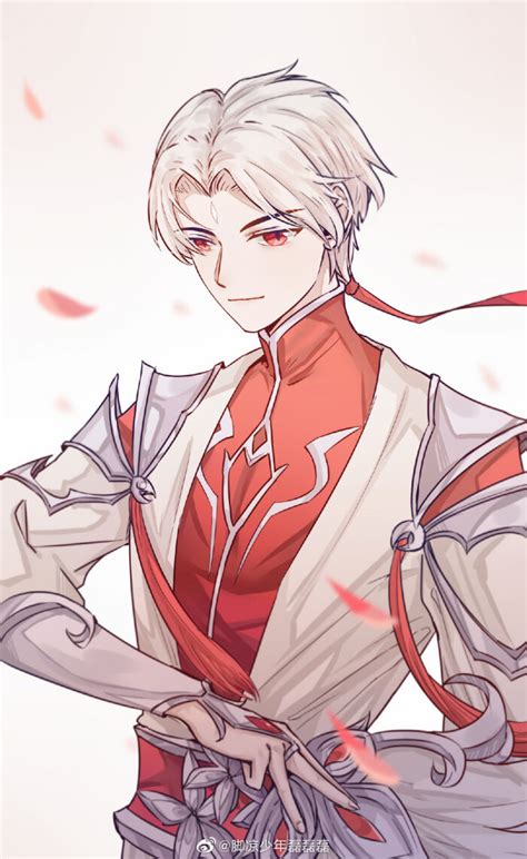 王者荣耀 诸葛亮 武陵仙君 情人节限定 花瓣网