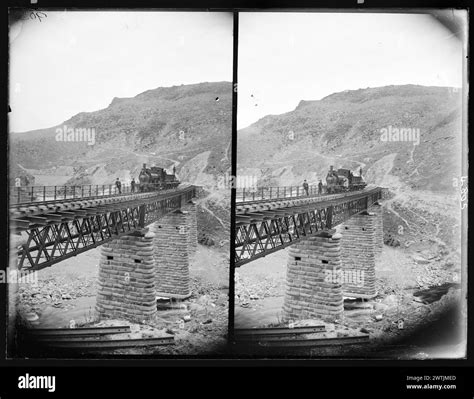 Deep Stream Stereoscopic Photographs Gelatin Dry Plate Negatives