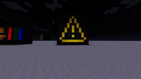 My Experiments With Color Redstone Lamp Displays Using Tinted Glass And